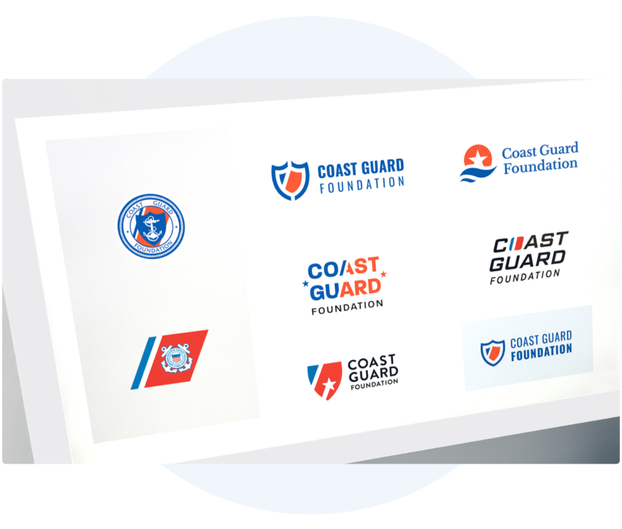 Coast Guard Foundation Branding and Website | Minds On Design Lab